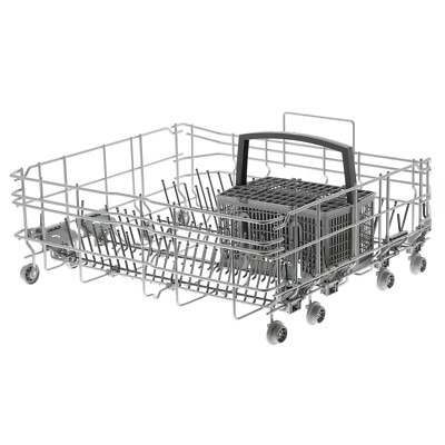 Neff Dishwasher Lower Basket Bottom Plate Rack Complete & Cutlery ...