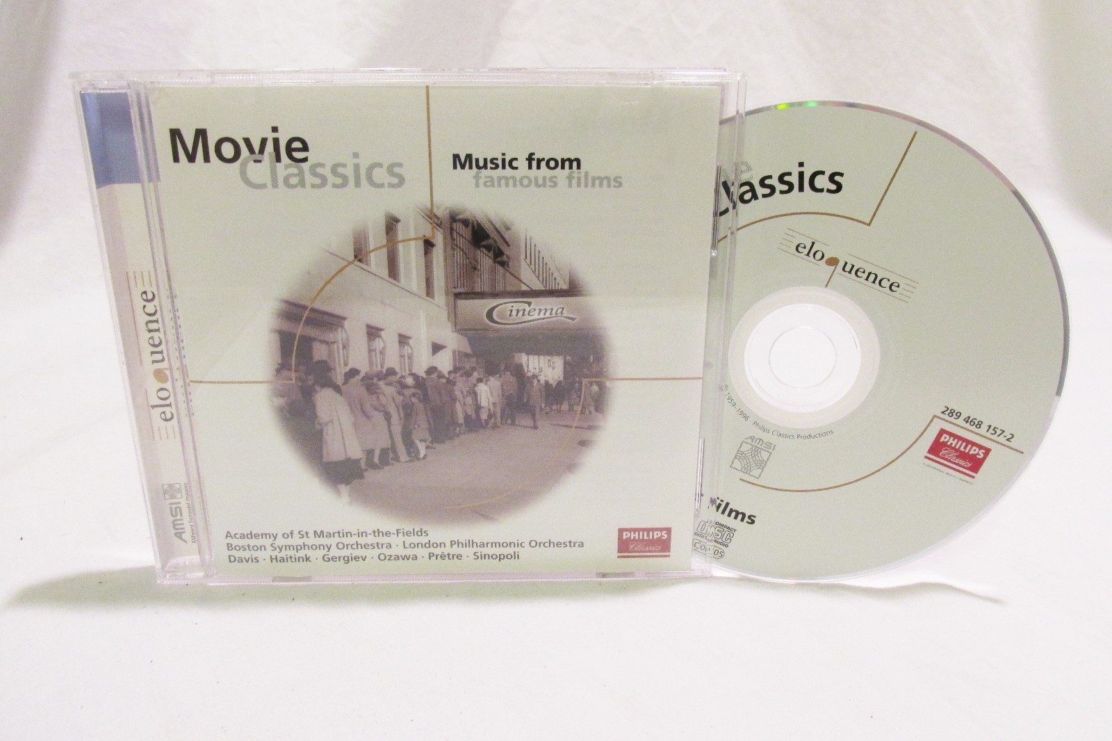 Movie Classics Music from Famous Films Philips Classic Production CD ...