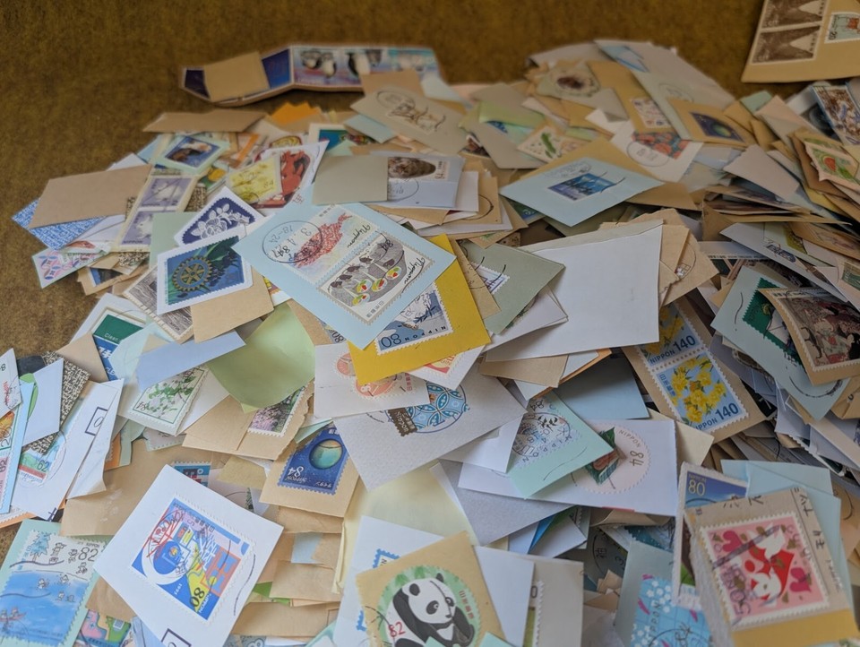 STAMP Commemoratie JAPAN 3000g ＋ ON paper lot philatelic collection ...