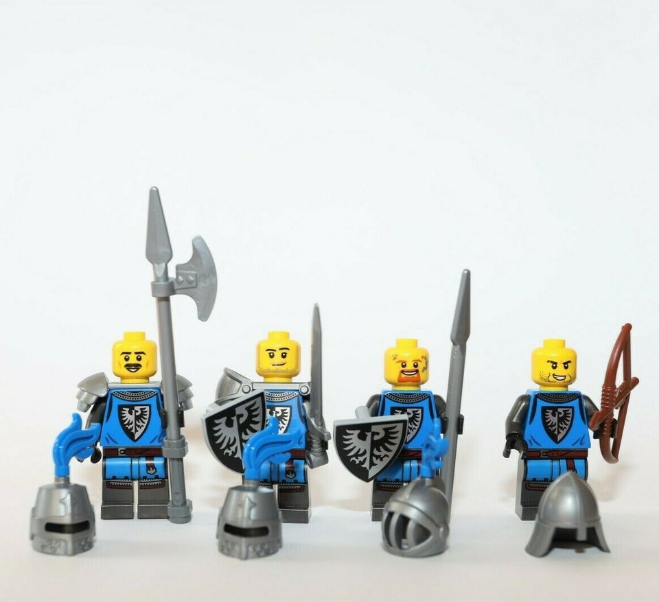 LEGO Black Falcon Knight Minifigure Battle Pack for medieval castle ...