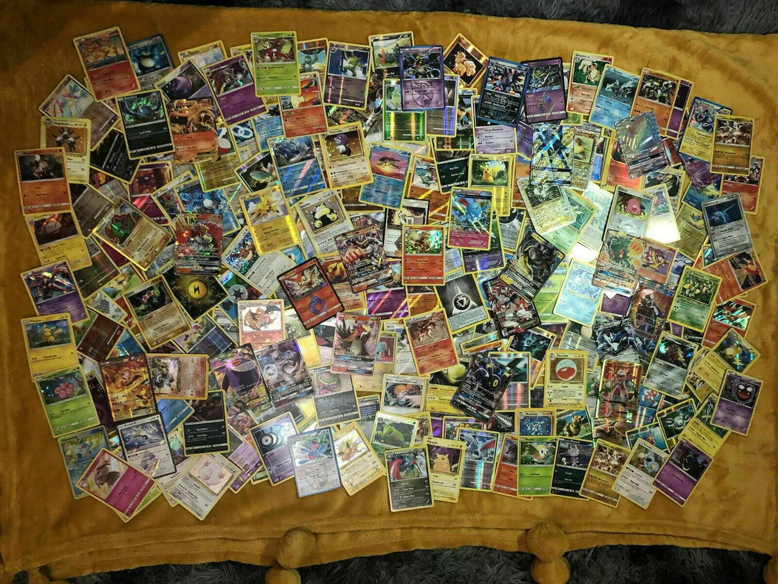Pokemon Cards Gift TIN Bundle Rare V VMAX HOLO tcg Collection Card ...