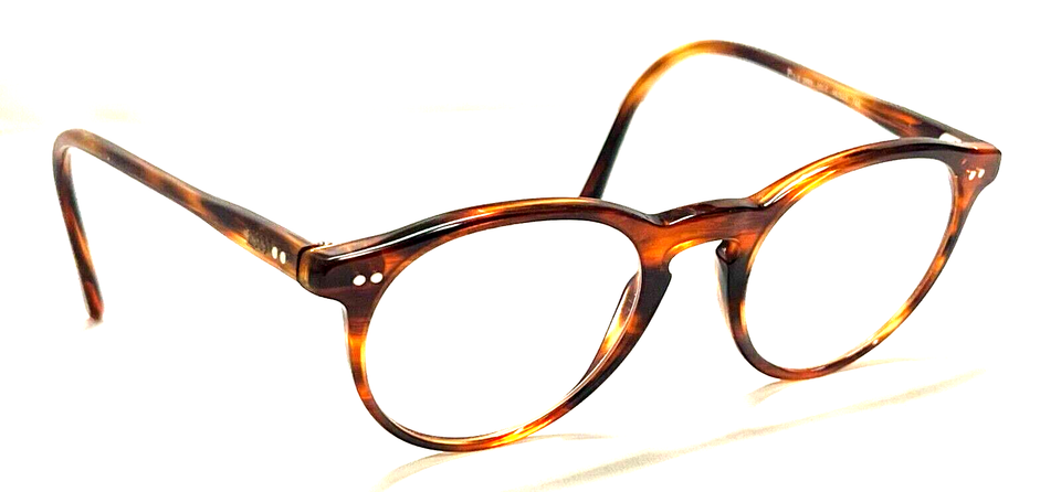 POLO RALPH LAUREN 2083 5007Brown Tortoise Plastic Round Eyeglasses ...