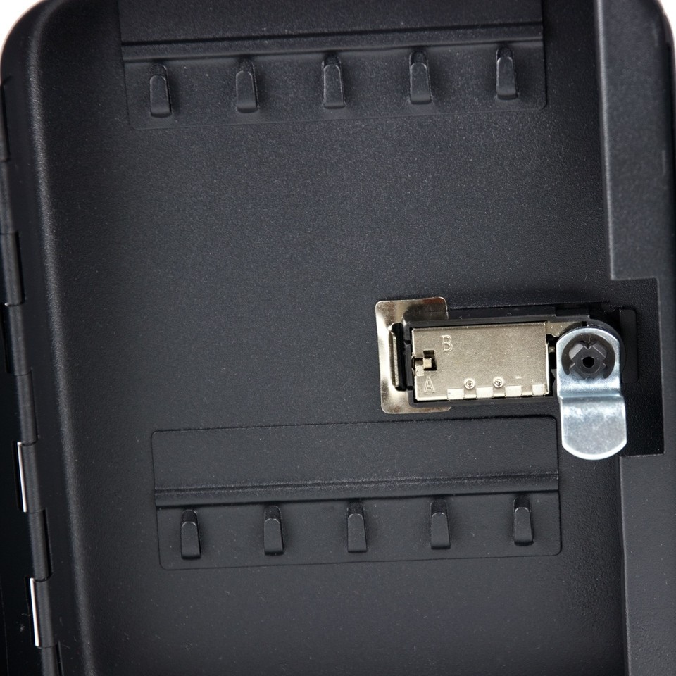 Combination Lock Metal Key Storage Cabinet Wall Mounted Lockable Safe ...