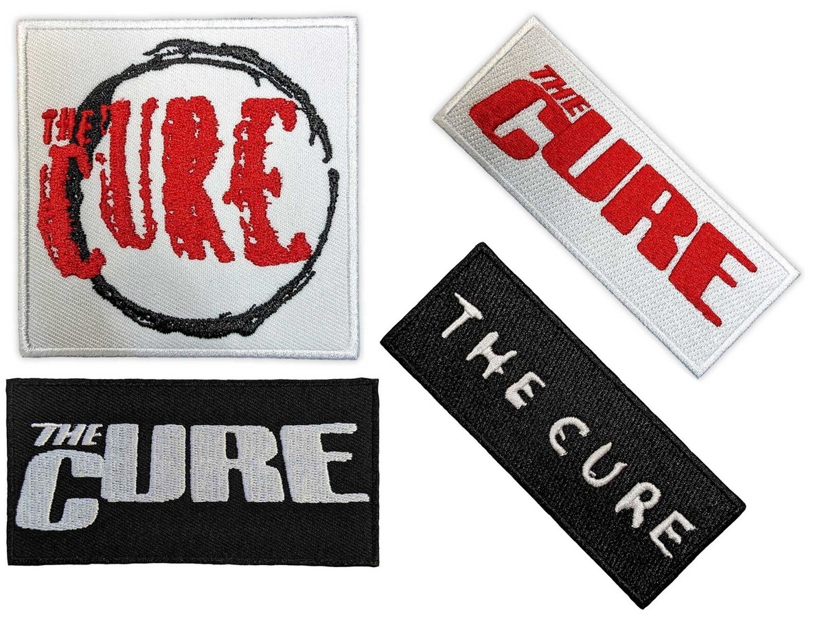 The Cure Band Logo The Cure Backpatche