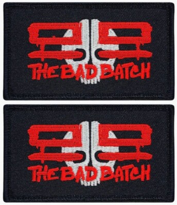 Bad Batch Clone Force Embroidered Morale Patch | 2PC HOOK BACKING 3.5"X2" | eBay