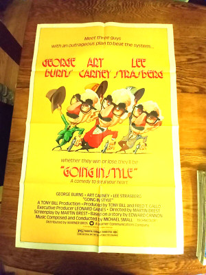 "Going In Style" 1979 Movie Poster 27x41" Original Vintage | eBay