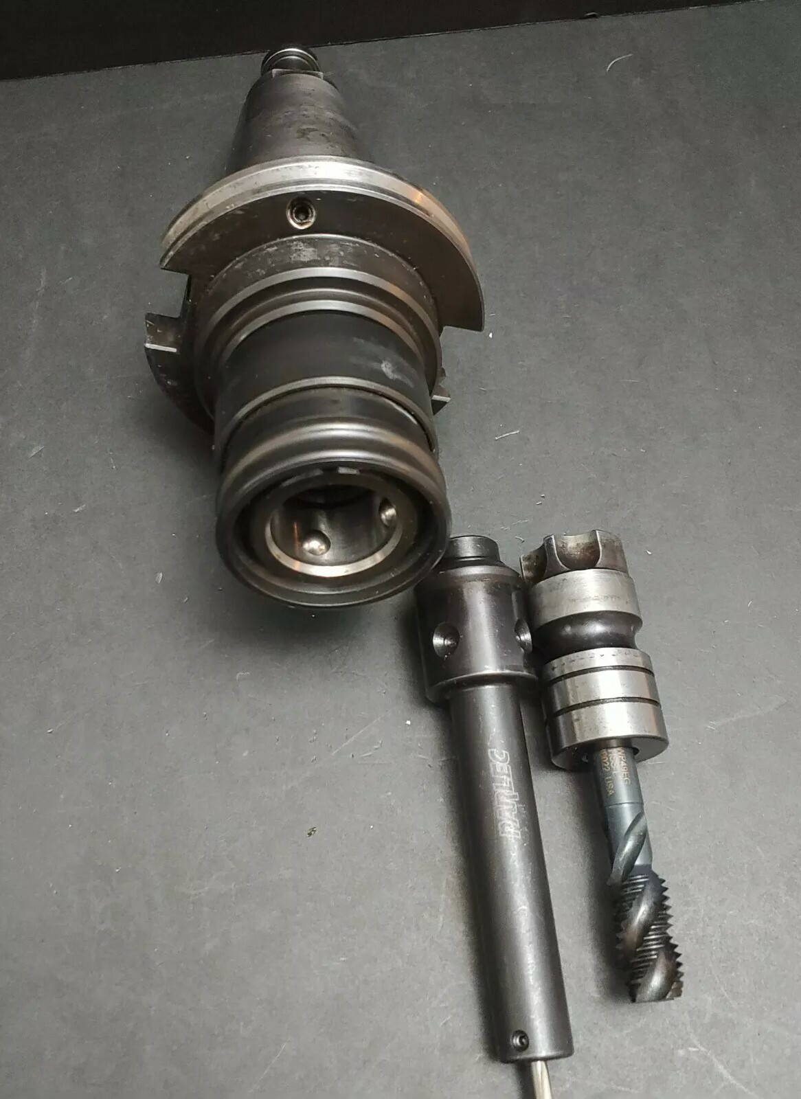 Parlec USA! CAT50 Rigid Tap Holder Coolant Through & Quick Change ...