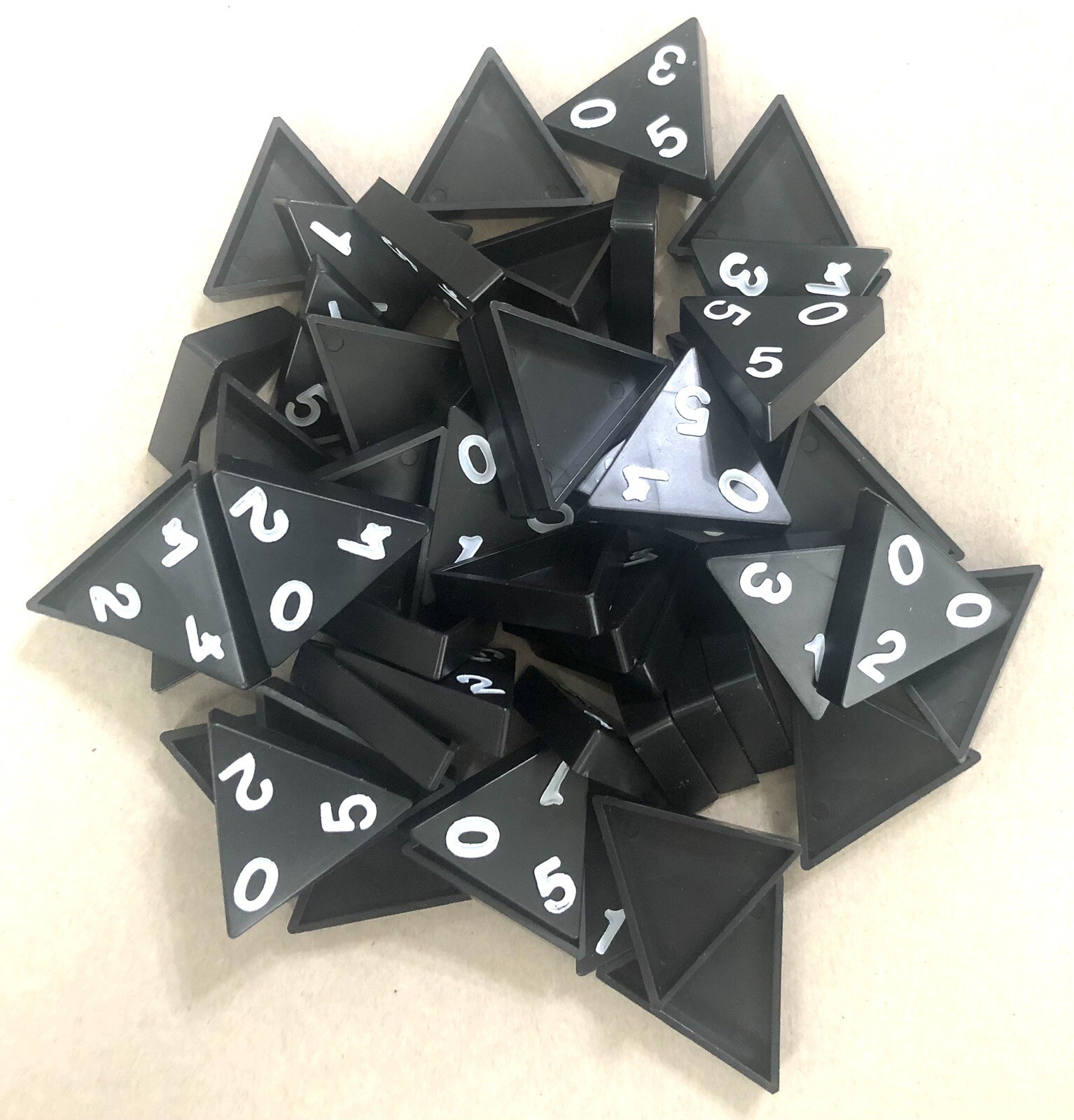 Tri-Ominos 1991 Pressman Replacement Part - Tile Set Of 56 EUC | eBay