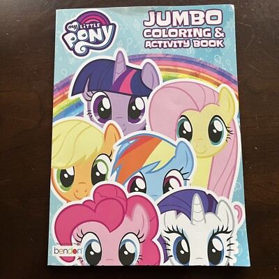 My little pony jumbo coloring & activity book, new | eBay
