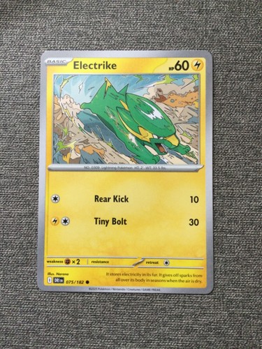 Electrike 75/182 Pokemon SV: Destined Rivals | eBay