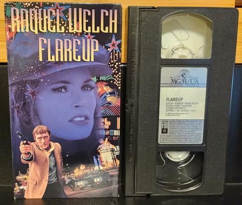 Flare Up Flareup (1969) Raquel Welch - MGM/UA VHS - Rare OOP | eBay