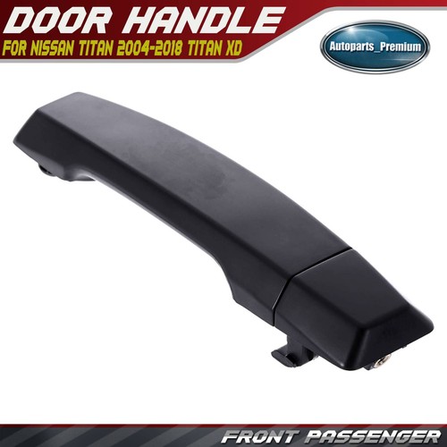 Front Passenger Black Exterior Door Handle for Nissan TITAN 2004-2018 ...