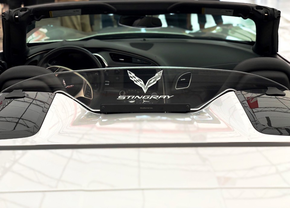 Wind Screen for Corvette Stingray Convertible C7 - windrestrictor wind ...