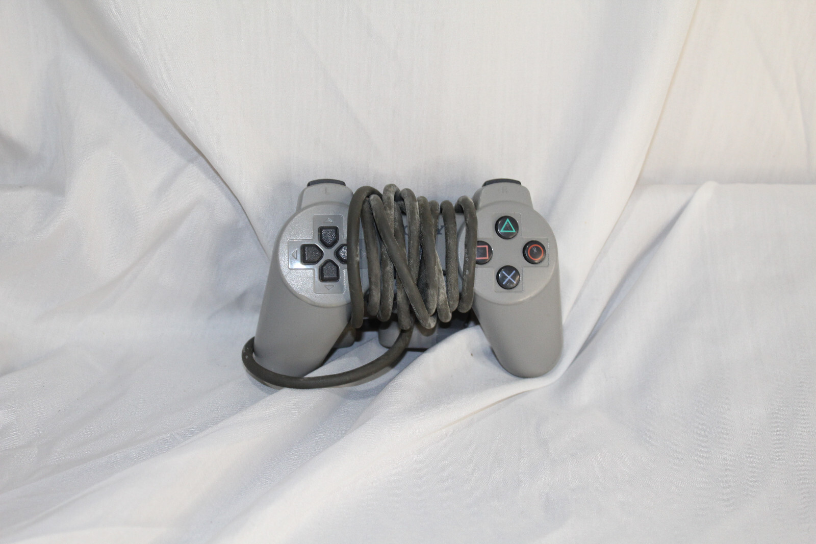 PlayStation PS1 PS One Controller White /Gray SCPH-110 Genuine OEM | eBay