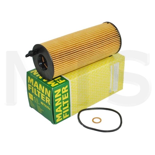 MANN Ölfilter Ölfiltereinsatz HU721/5x BMW 1er E81 E87 3 E90 E91 316d ...