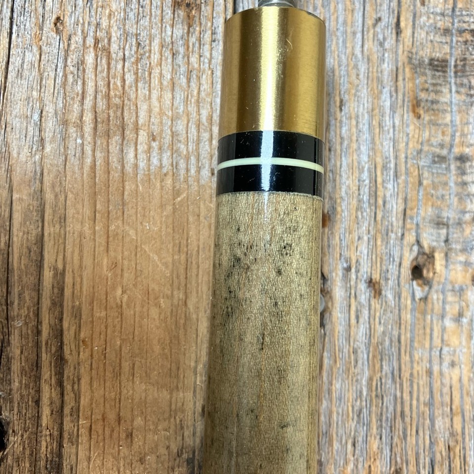 Vintage Players Edge Pearl Inlay Pool Cue 2 Piece 1990 Taiwan Case 18oz ...
