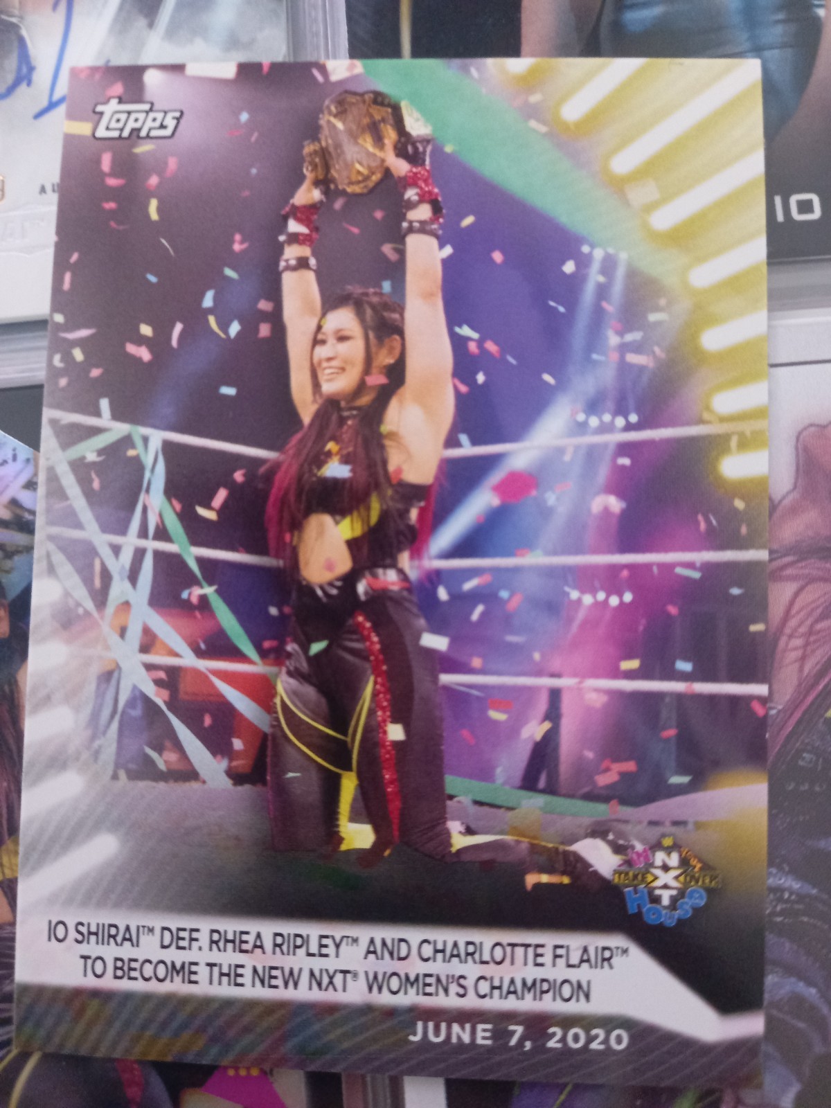 2021 Topps WWE Women's Division - Io Shirai #24 for sale online | eBay UK