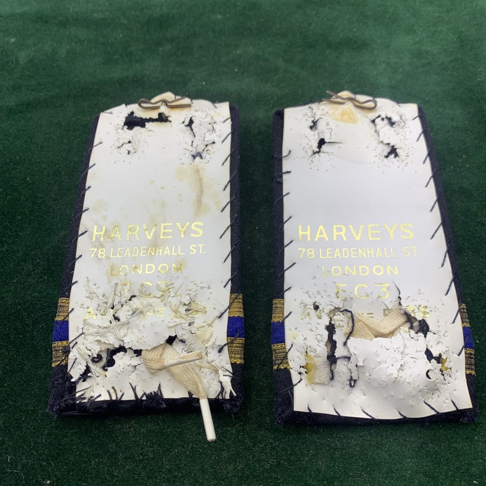 Marine Merchant Navy 2nd Officer Rank Slides Service Dress Pair | eBay UK