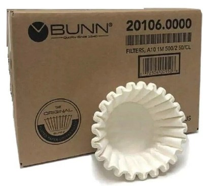 BUNN 8-12 Cup Coffee Filters, 1000 Ct., High Quality Heavy Weight Paper ...