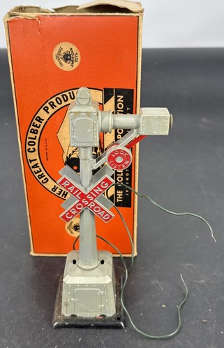 Vintage Colber no. 115 Wig Wag Flagger Stop Sign Signal in Original Box ...