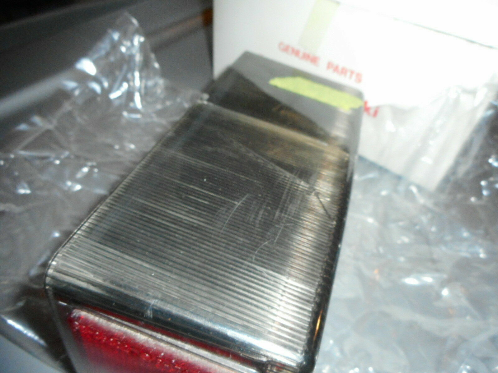 NOS Kawasaki EX KZ ZX EX305 KZ1100 OEM Tail Lamp Light Lens DAMAGE ...