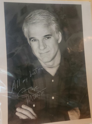 STEVE MARTIN SIGNED 8 x 10 Comedy Legend Autograph SNL | eBay