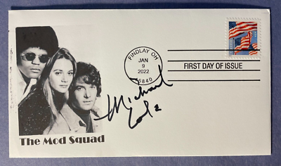 SIGNED MICHAEL COLE FDC AUTOGRAPH FIRST DAY COVER - THE MOD SQUAD | eBay