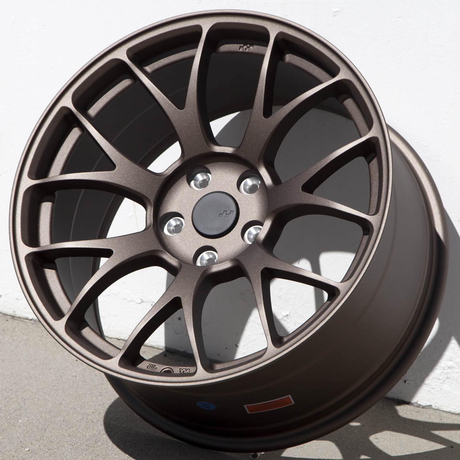 CIRCUIT PERFORMANCE CSF2 18x9.5 5x114.3 +38 MATTE BRONZE WHEELS (SET OF ...