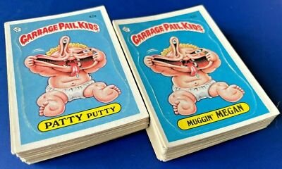 1985 Topps Garbage Pail Kids OS2 Series 2 2nd GPK Messy Tessie GLOSSY ...