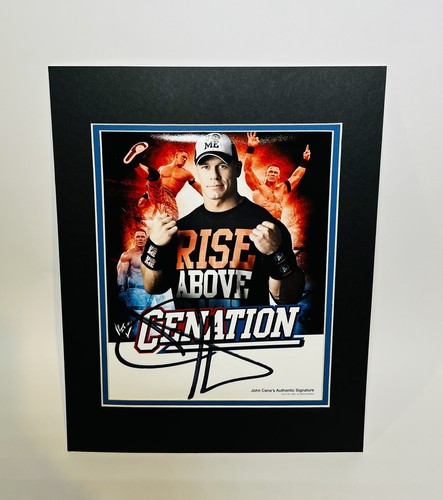 JOHN CENA Autographed Signed 8x10 WWE Promo Photo WWE JSA WWF 2011 ...