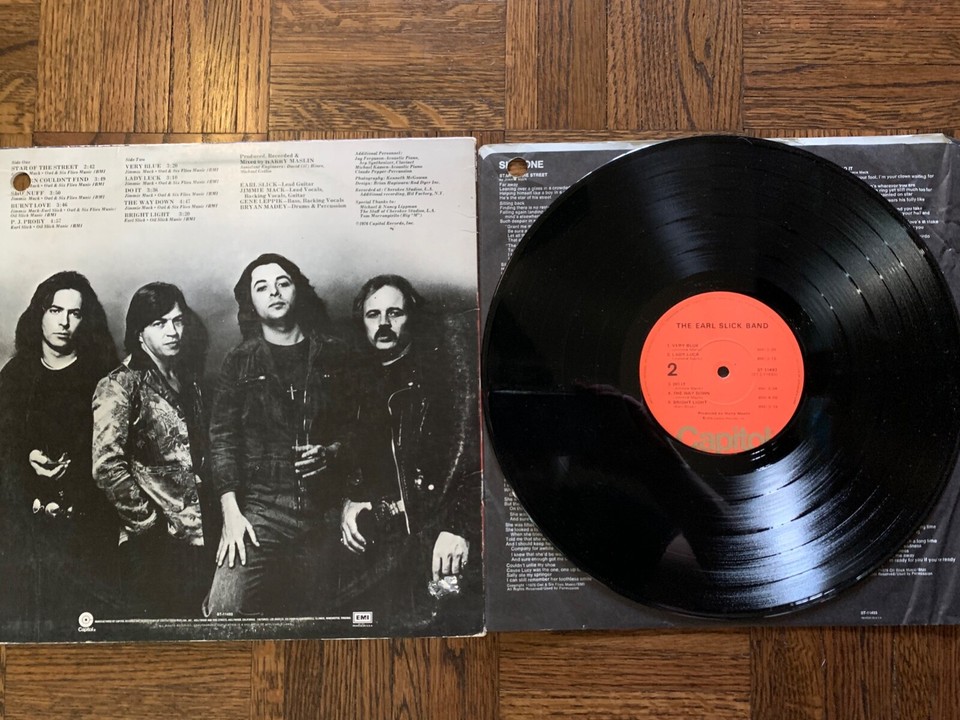 The Earl Slick Band 1st Press 1974 Vinyl LP VG/VG+ | eBay