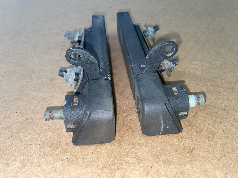 Corvette exterior door handle lock pair set without key 84-96 GM | eBay