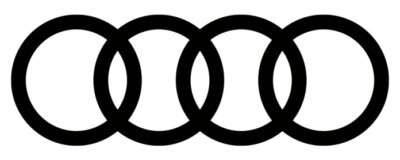 x2 Audi rings logo vinyl sticker decals | eBay UK