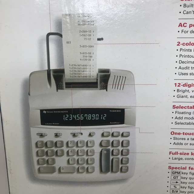 Texas Instruments Ti-5045 Scientific Calculator for sale online | eBay