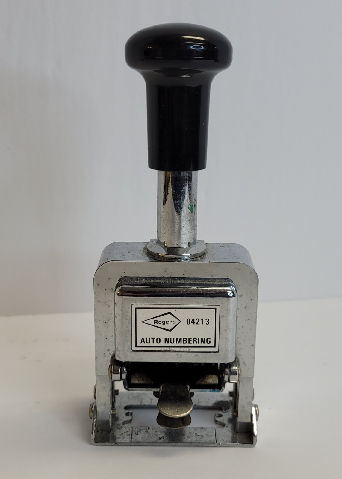 W.T. Rogers - Auto Numbering Metal Stamp 04213 6 Digit Auto Numbering ...
