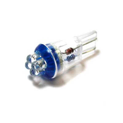 Jaguar XF 501 W5W Blue Interior Courtesy Bulb LED High Power Light ...