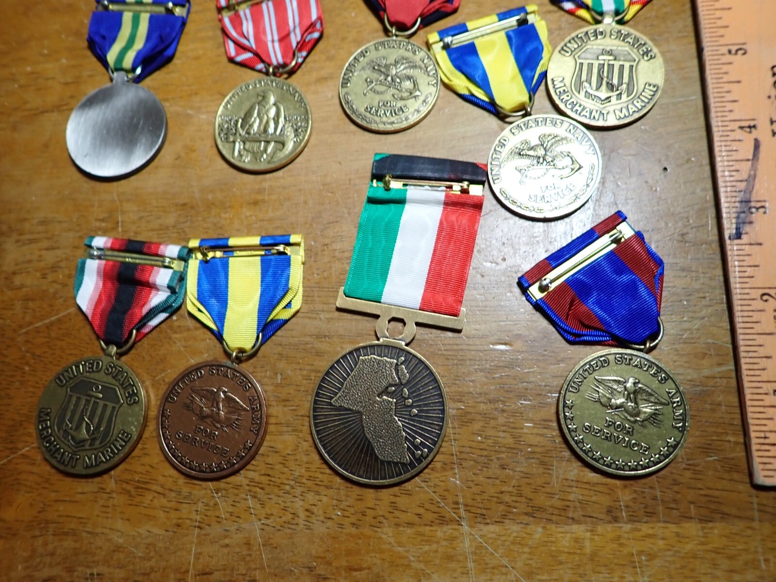 U S ARMY US NAVY US MARINE CORPS 13 MEDAL COLLECTION BX 6 #4 | eBay