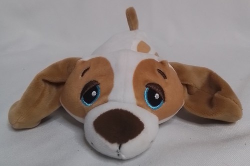 Basic Fun Cutetitos Brown White Puppy Dog Plush Stuffed Animals Pepper ...