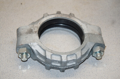 VICTAULIC #77 4-inch (4") Flexible Coupling Pipe Clamp 1,000 PSI ...