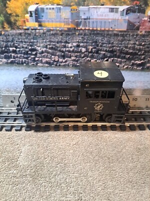 Lionel US Army Switcher #41 ,#4 | eBay
