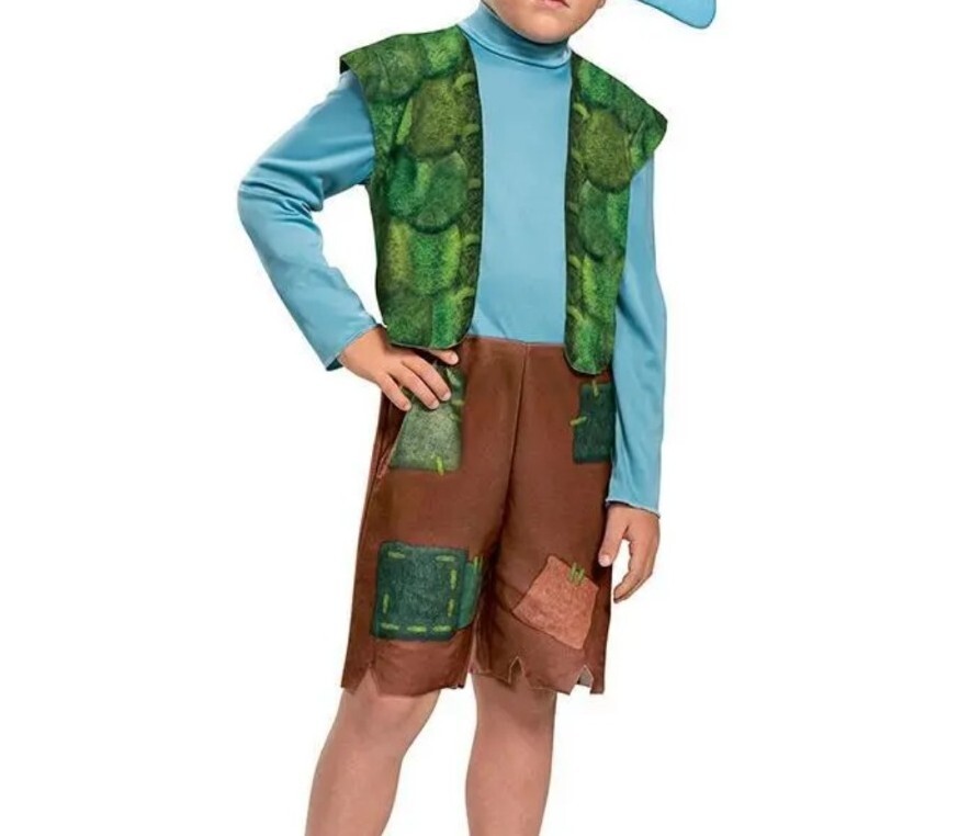 😱new Trolls World Tour Branch Deluxe Child Costume Kids Small 4-6 ...