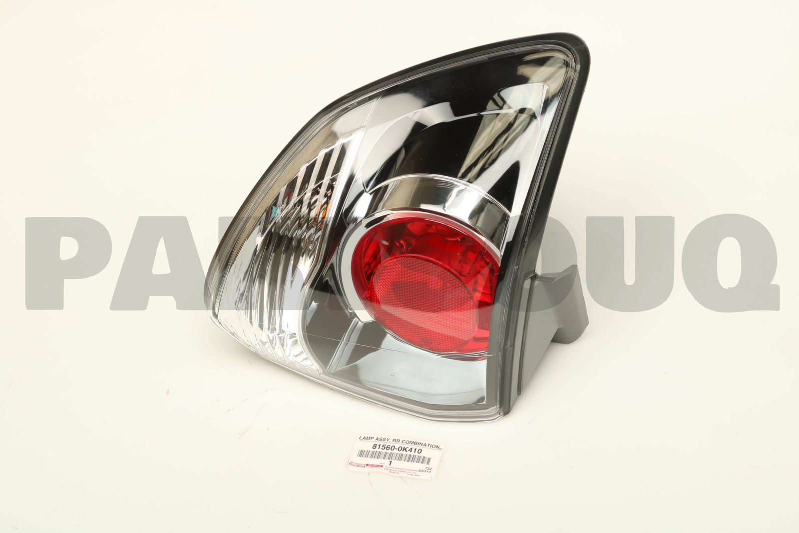 815600K410 Genuine Toyota LAMP ASSY, REAR COMBINATION, LH 81560-0K410 ...
