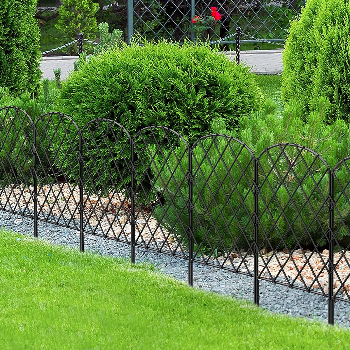 Metal Fence Ideas Backyard Free Shipping! 24" (H) X 20FT (L) Metal