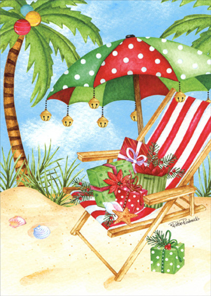 Tropical Christmas Cards