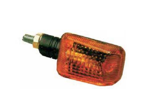 Emgo - 61-75616 - Mini Stalk Turn Signals, Carbon/Amber Lens for sale ...