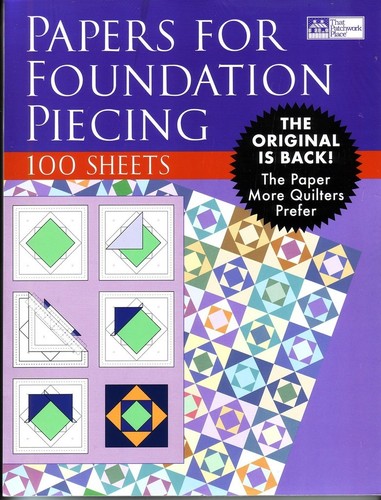 Papers For Foundation Piecing - 100 sheets (21.8cm x 28.1cm ...
