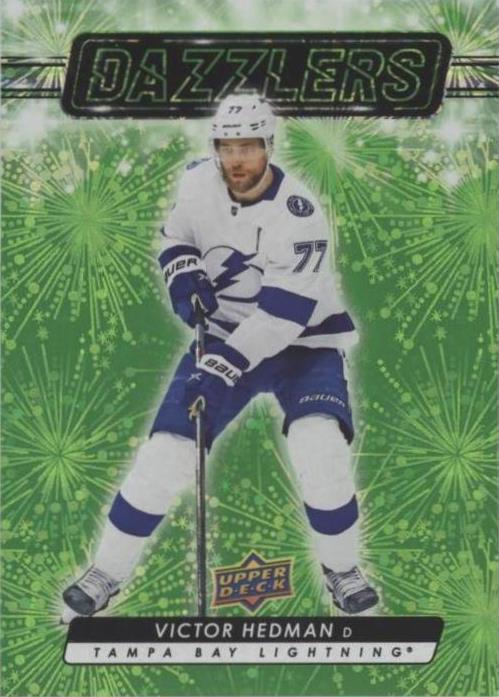 2023-24 Upper Deck Extended Series - Dazzlers Victor Hedman #DZ-129 ...