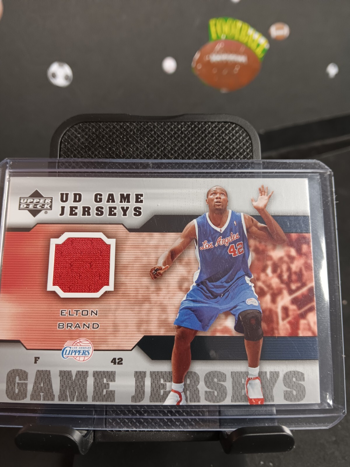 2005-06 Upper Deck - UD Game Jerseys #GJ-EB Elton Brand (MEM) | eBay