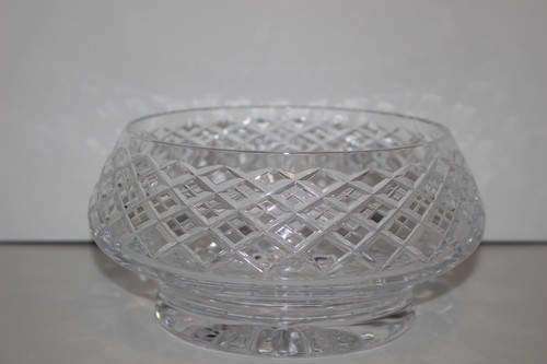 CCWL WALES WELSH CRYSTAL FOOTED 8.25" BOWL-SIGNED | eBay