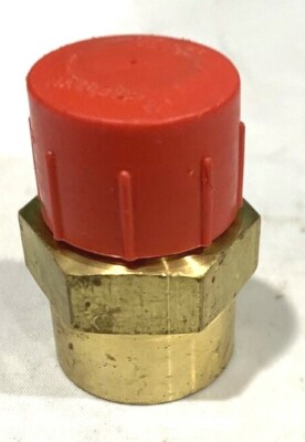 Flared Fittings With 3/4" Threaded Plastic Caps NAS832-12 -Lot of 11 ...